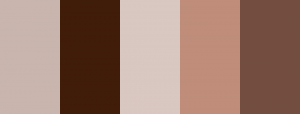 Boho color palettes with hex codes - Aesthetic Color Palette