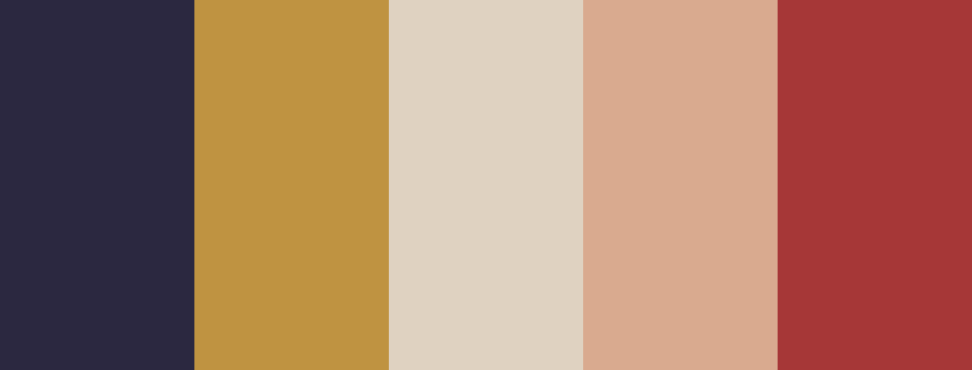 Boho color palette - Aesthetic Color Palette