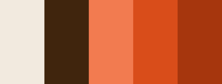 70s color palette - Aesthetic Color Palette