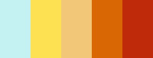70s color palette - Aesthetic Color Palette