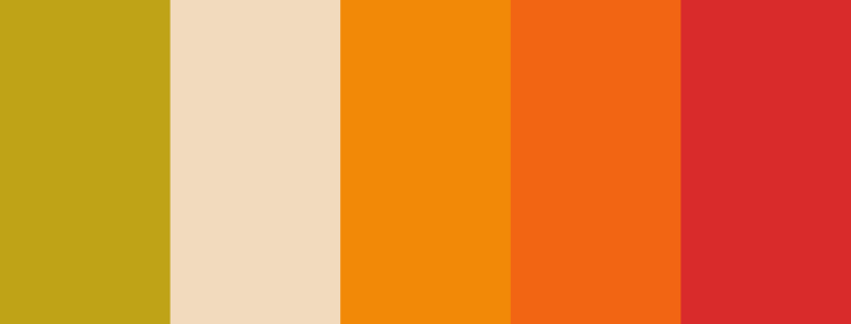 70s color palette - Aesthetic Color Palette