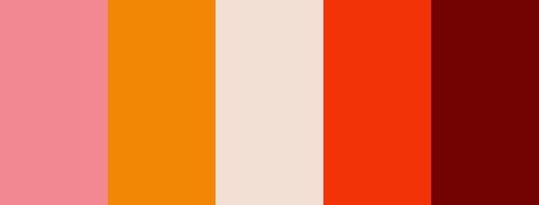 70s color palette - Aesthetic Color Palette