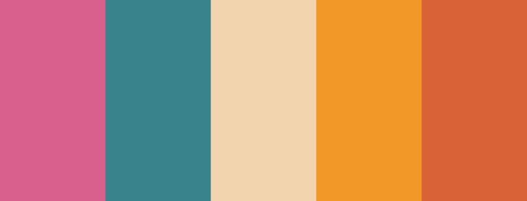 70s color palette - Aesthetic Color Palette