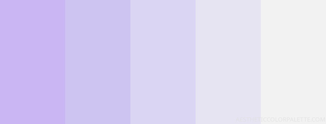 light purple color palette - Aesthetic Color Palette