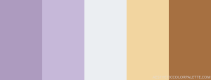 light purple color palette - Aesthetic Color Palette