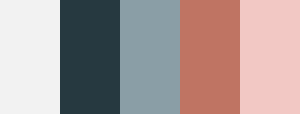 Boho rainbow color palette - Aesthetic Color Palette
