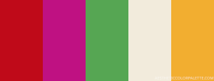 Tropical color palette - Aesthetic Color Palette