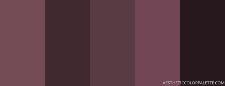 mauve color palette - Aesthetic Color Palette