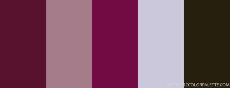 mauve color palette - Aesthetic Color Palette