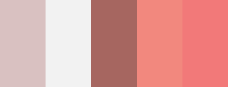 Boho rainbow color palette - Aesthetic Color Palette