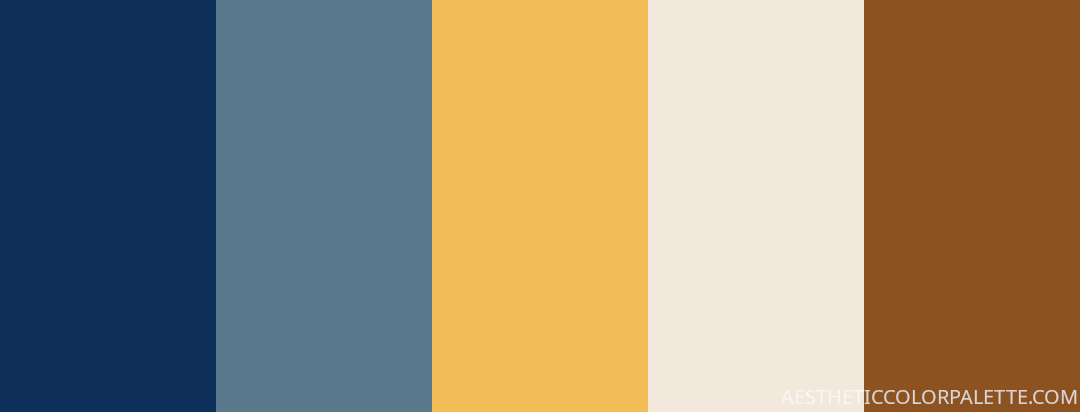 Tropical color palette - Aesthetic Color Palette