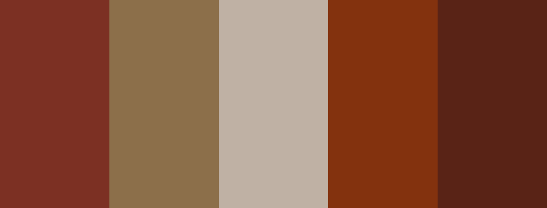 terracotta color palette - Aesthetic Color Palette