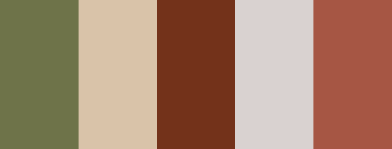terracotta color palette - Aesthetic Color Palette