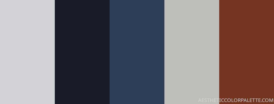 28 Blue White Color Palettes to Love - Aesthetic Color Palette