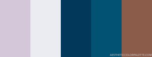 28 Blue White Color Palettes to Love - Aesthetic Color Palette