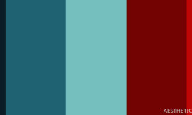 Dusty Red Colors - Aesthetic Color Palette