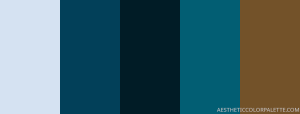 20 Dark Blue Color Palettes for Designing - Aesthetic Color Palette