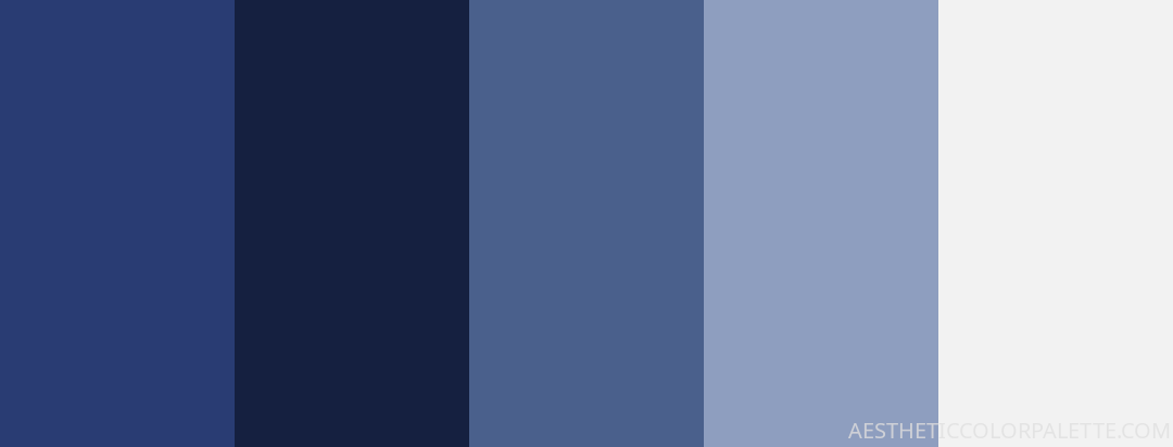 15 Delft Blue Color Palettes for Design - Aesthetic Color Palette