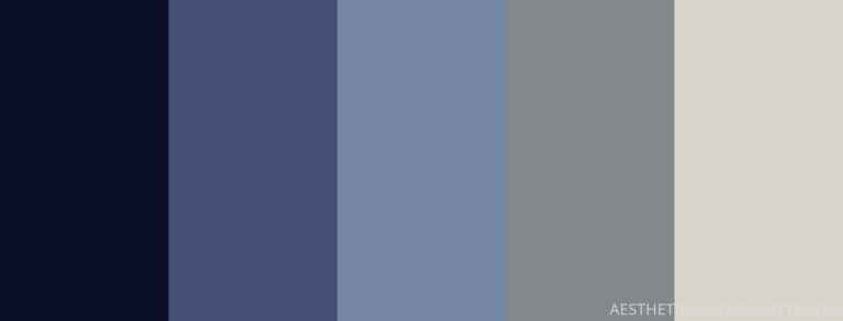 15 Delft Blue Color Palettes for Design - Aesthetic Color Palette