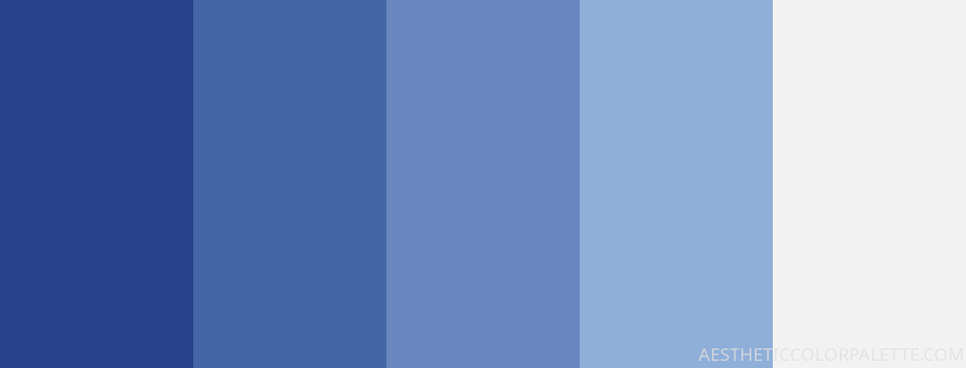 15 Delft Blue Color Palettes for Design - Aesthetic Color Palette