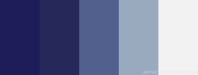 15 Delft Blue Color Palettes for Design - Aesthetic Color Palette