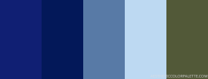 33 Elegant Blue Color Palettes - Aesthetic Color Palette