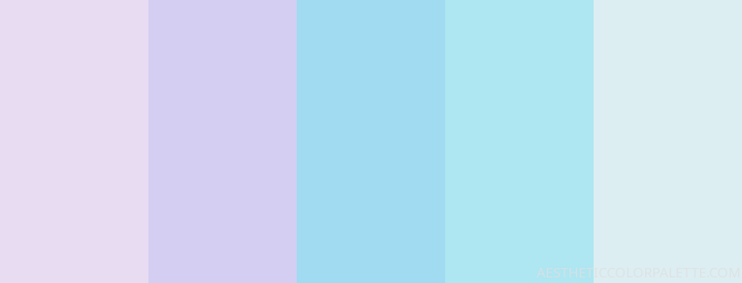 33 Elegant Blue Color Palettes - Aesthetic Color Palette