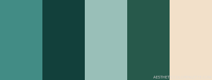 19 emerald blue color palettes - Aesthetic Color Palette