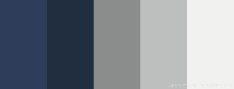 16 Stunning Grayish Blue Color Palettes for Your Design Projects ...