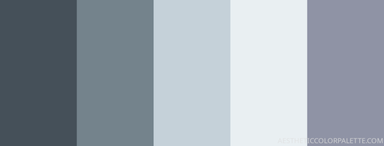 16 Stunning Grayish Blue Color Palettes for Your Design Projects ...