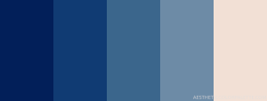Ink Blue Color Palettes: 21 Must-See Ideas - Aesthetic Color Palette