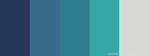 Ink Blue Color Palettes: 21 Must-See Ideas - Aesthetic Color Palette