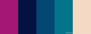 Ink Blue Color Palettes: 21 Must-See Ideas - Aesthetic Color Palette