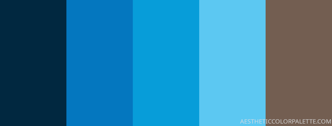Ink Blue Color Palettes: 21 Must-See Ideas - Aesthetic Color Palette