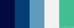 Ink Blue Color Palettes: 21 Must-See Ideas - Aesthetic Color Palette