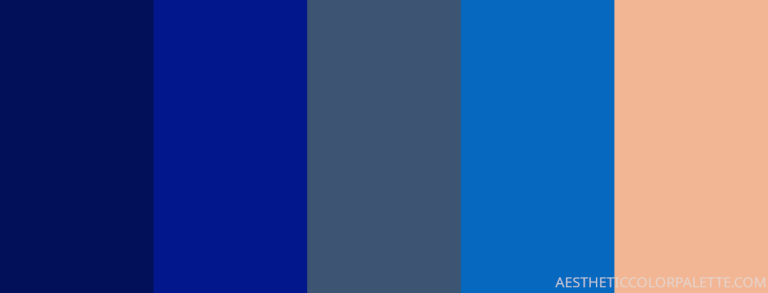 Ink Blue Color Palettes: 21 Must-See Ideas - Aestheticcolorpalette