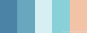 21 Light Blue Color Palettes to Explore - Aesthetic Color Palette