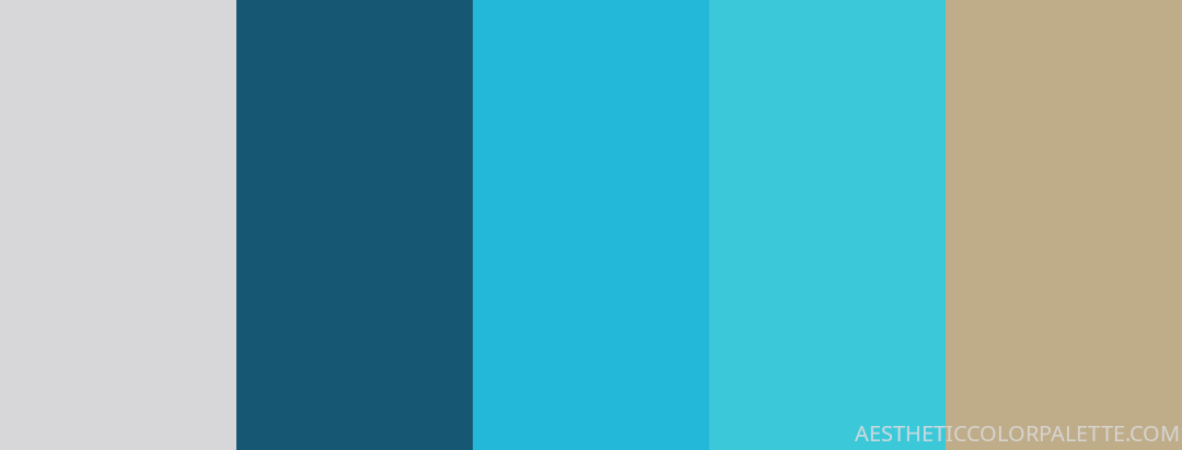 21 Light Blue Color Palettes to Explore - Aesthetic Color Palette