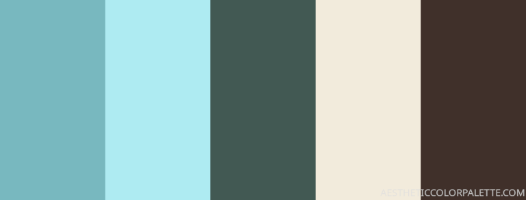 17 Minimal Blue Color Palettes to Explore - Aesthetic Color Palette