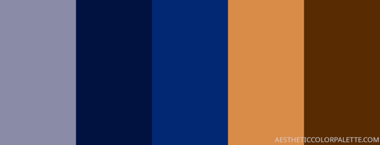 29 Navy Blue Color Palettes for Decor - Aesthetic Color Palette