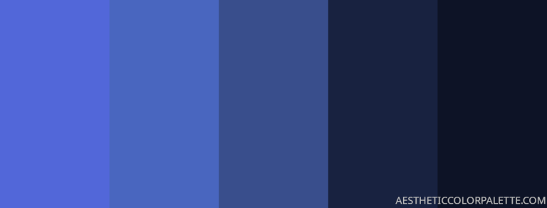 29 Navy Blue Color Palettes for Decor - Aesthetic Color Palette