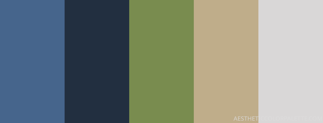 29 Navy Blue Color Palettes for Decor - Aesthetic Color Palette