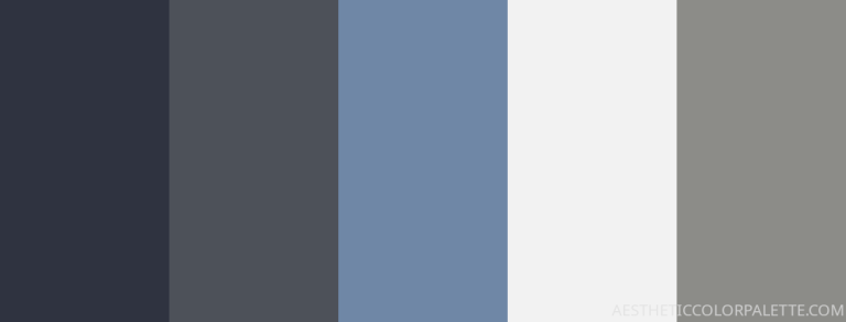 18 oxford Blue Color Palettes - Aesthetic Color Palette
