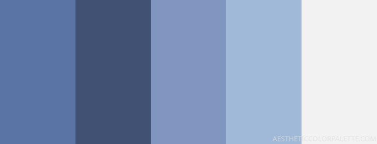 18 oxford Blue Color Palettes - Aesthetic Color Palette