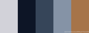 18 oxford Blue Color Palettes - Aesthetic Color Palette