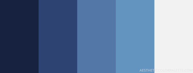 18 oxford Blue Color Palettes - Aesthetic Color Palette