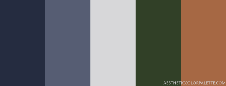 18 oxford Blue Color Palettes - Aesthetic Color Palette