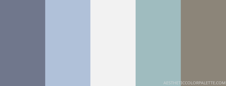 19 Pastel Blue Color Palettes for Decor - Aesthetic Color Palette