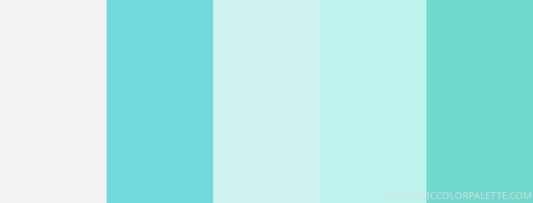 18 Retro Blue Color Palettes for Design - Aesthetic Color Palette