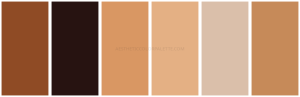 Almond Color Palettes - Aesthetic Color Palette